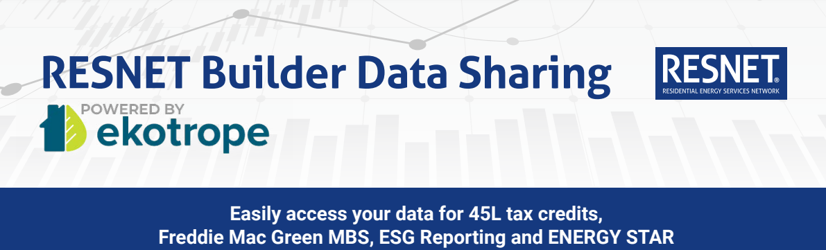 RESNET® Data for ESG Reporting - RESNET