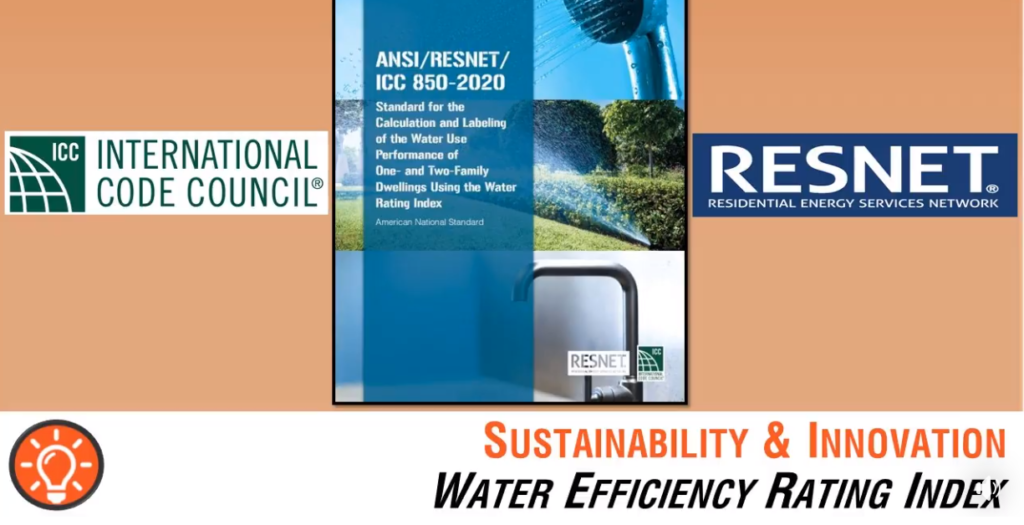 ICC Sustainability Membership Council Video Feature on HERSH2O® - RESNET
