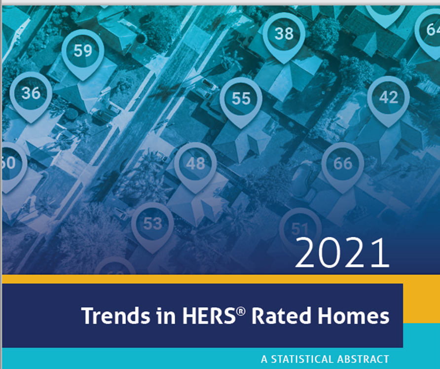 RESNET Releases 2021 Statistical Abstract “Trends in HERS® Rated Homes ...